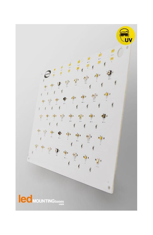 Module LED, PCB Aluminium Denka équipé de LEDS Nichia, Philips Luxe...