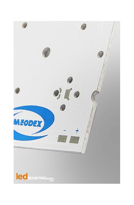 Strip PCB for 4 LED Lumileds Luxeon Rebel / Ledil LED lens compatib...