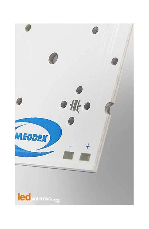 Strip PCB for 4 LED Osram Oslon Serie / Ledil LED lens compatible